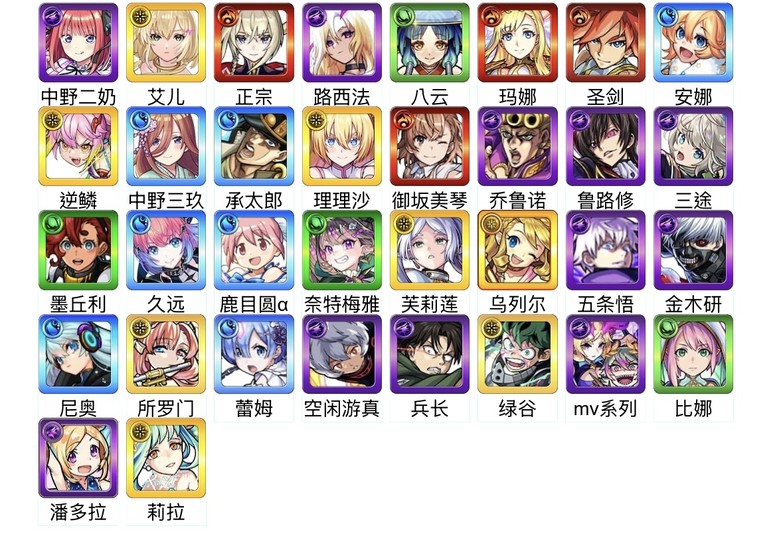 【初始號】可議價，4000寶珠以上，自選多T0神角開局，可以爽爽抽鬼滅，其他角色也都可詢問-怪物彈珠